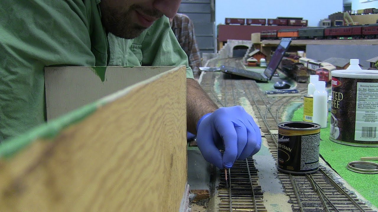 Ballasting Track - YouTube