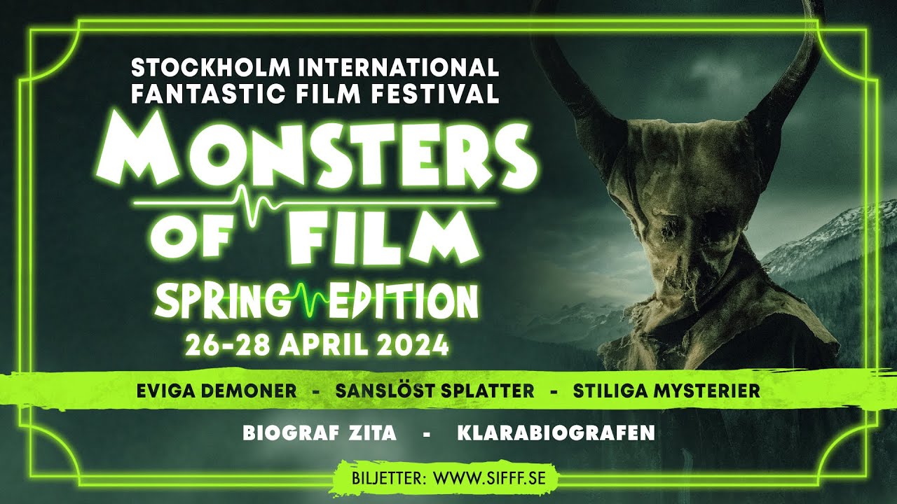 SIFFF - Monsters of Film - Spring Edition 2024 - Trailer - YouTube