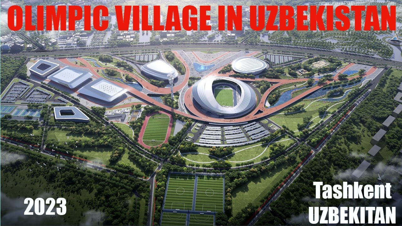Tashkent city Olimpic village - YouTube