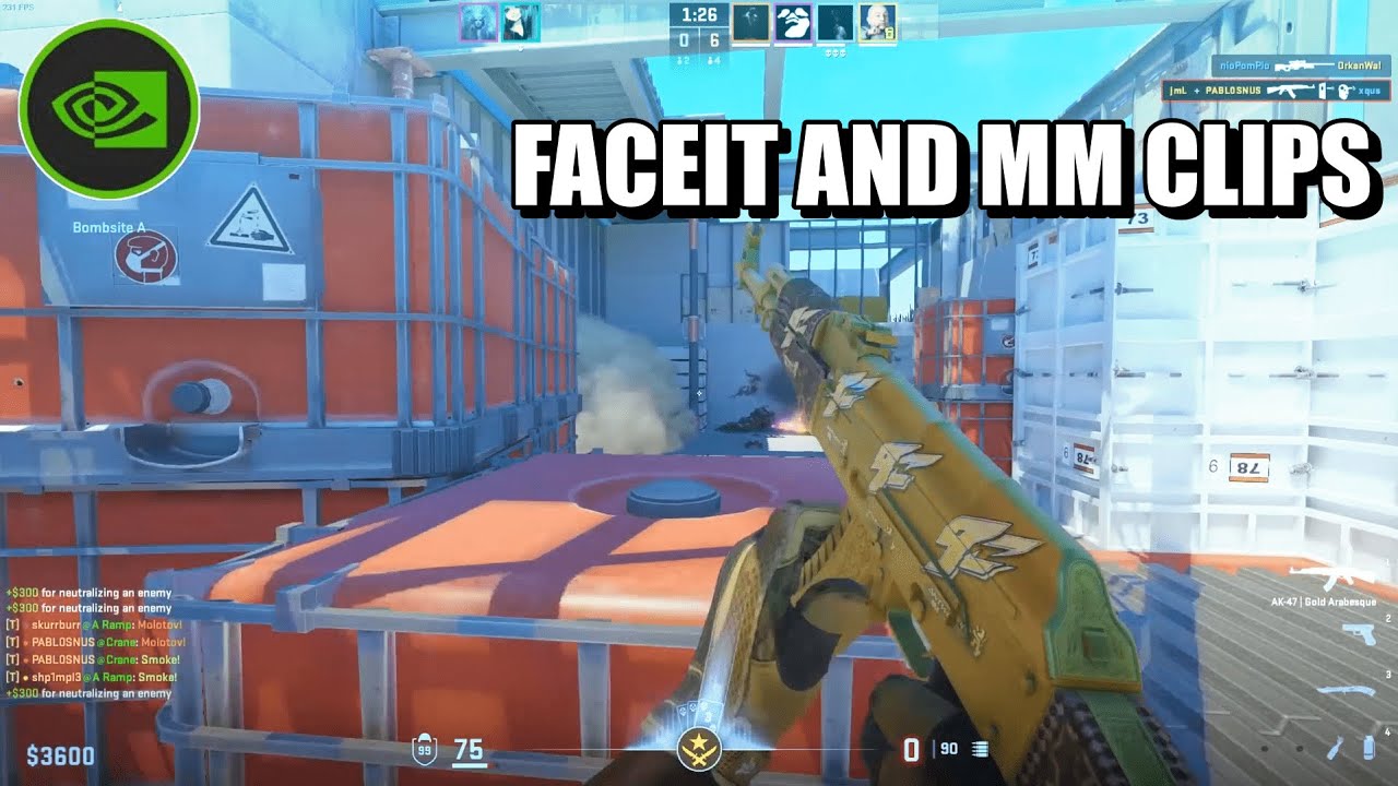 FACEIT AND MATCHMAKING CLIPS - YouTube