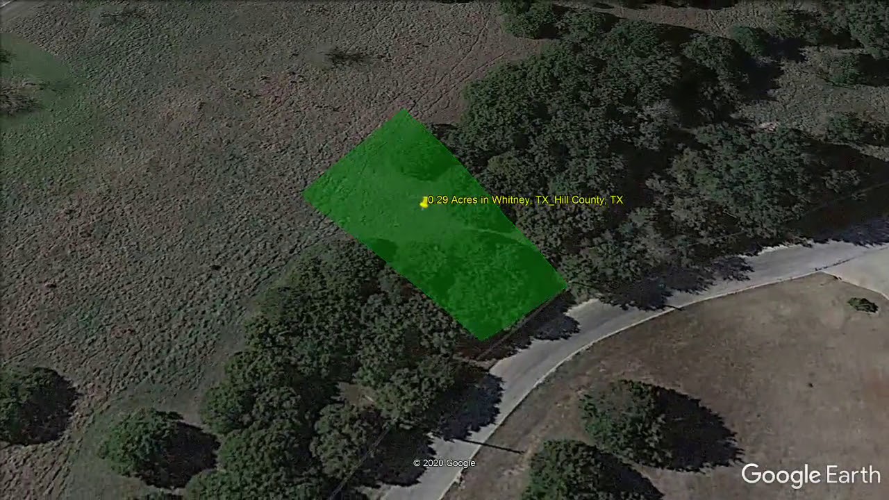 0 29 Acres in Whitney, TX Hill County TX Flyover Video - YouTube