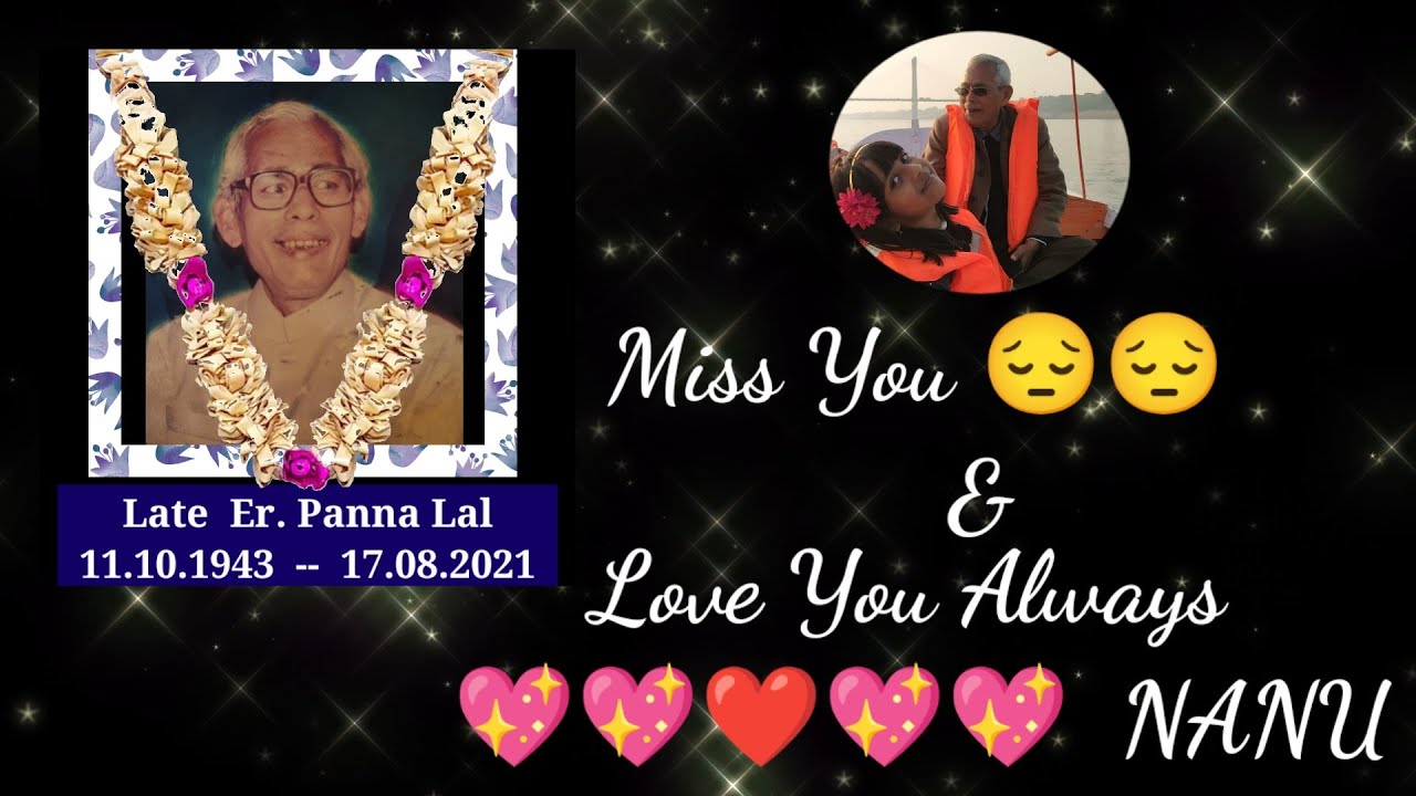 MISS YOU NANU | I MISS YOU NANA JI | I MISS YOU NANA STATUS | SAANVI ...
