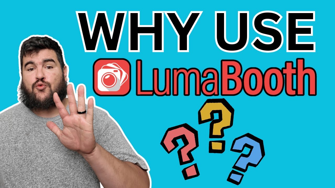 5 REASONS WHY YOU SHOULD USE LUMABOOTH IPAD PHOTO BOOTH SOFTWARE - YouTube