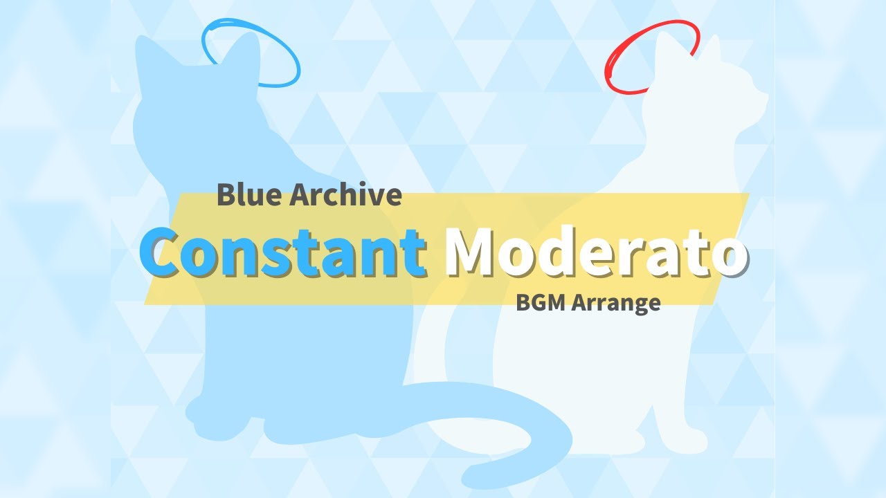 [Blue Archive] Constant Moderato Chill Arrange - YouTube