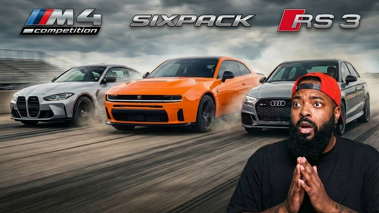 New Charger SIXPACK vs M4 Comp vs RS3‼️ Drag Race - YouTube