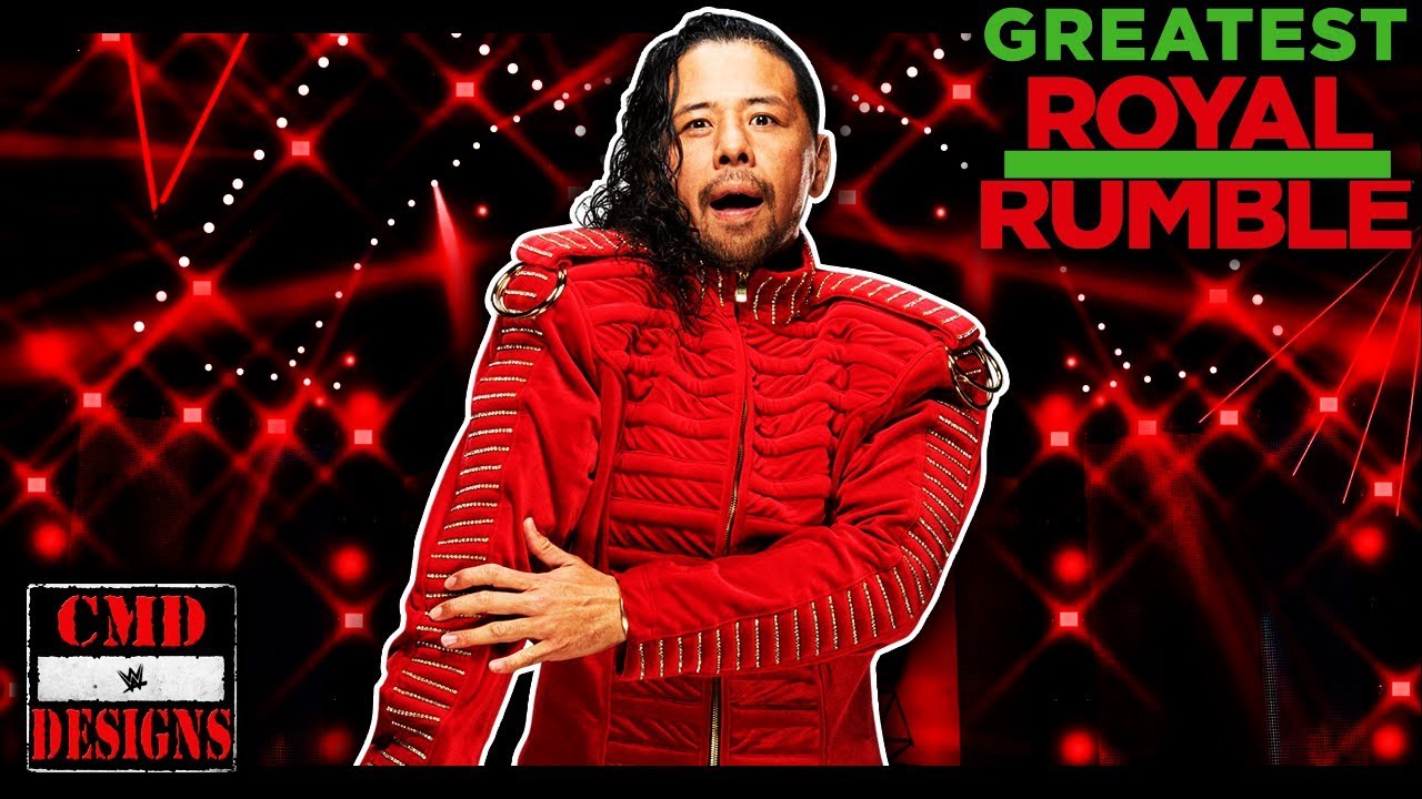 WWE Greatest Royal Rumble 2018 Shinsuke Nakamura Entrance Stage - YouTube