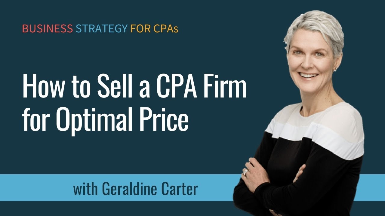 How to Sell a CPA Firm for Optimal Price with Brannon Poe - YouTube