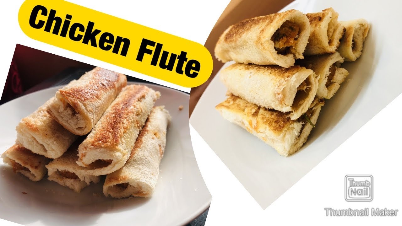 Chicken Flute#bread ഉണ്ടെങ്കിൽ ചിക്കനും ബീഫും വെച്ച് ഈ മോഡലി ...