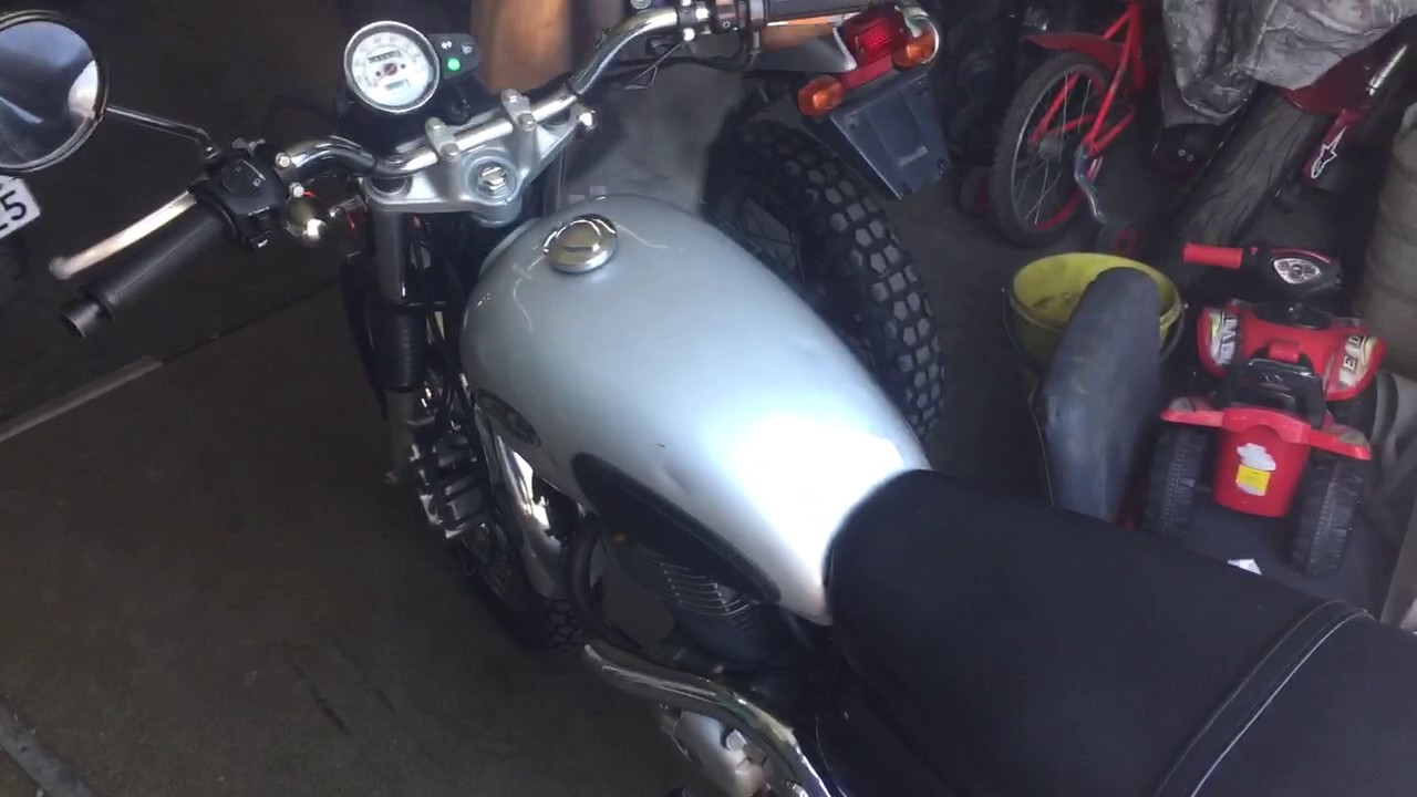 Honda cl400 engine problem - YouTube