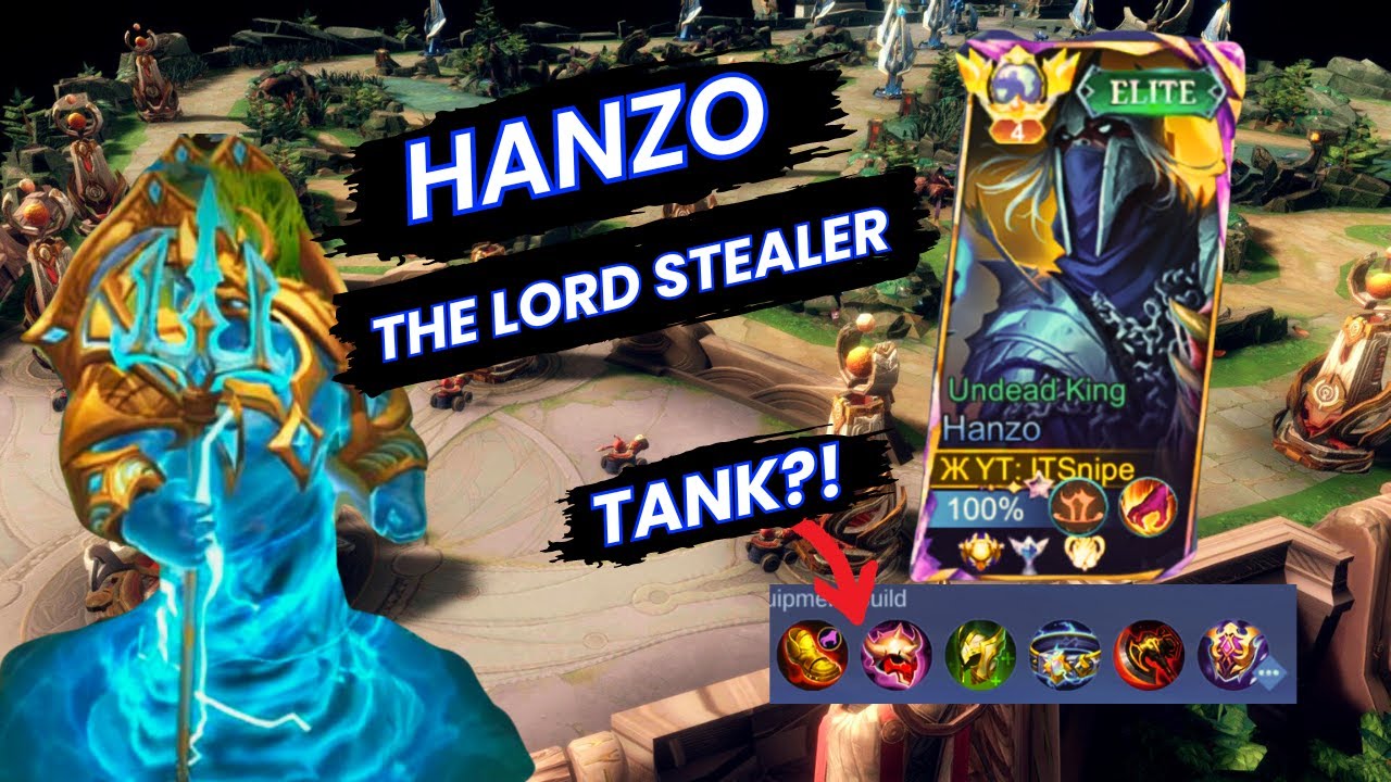 10K MMR Push - Top Global 1 Hanzo Tank Build | MLBB - YouTube