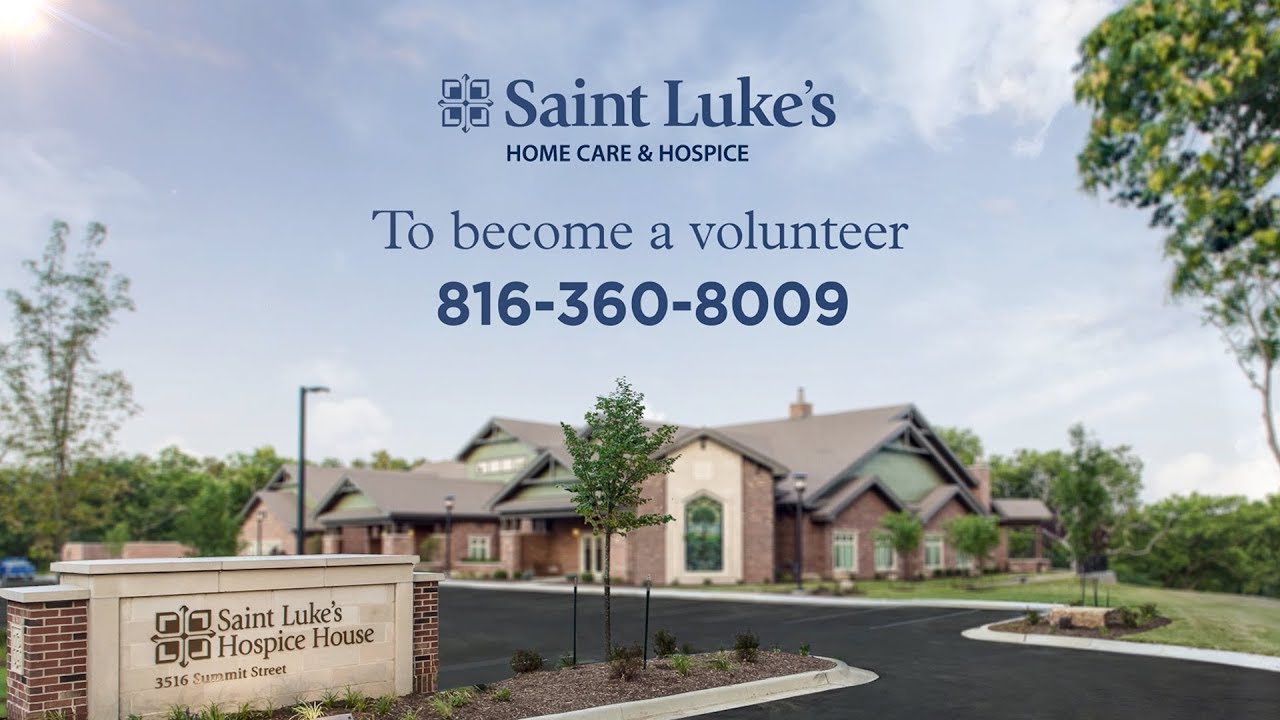Saint Luke's Home Care and Hospice Volunteers - YouTube