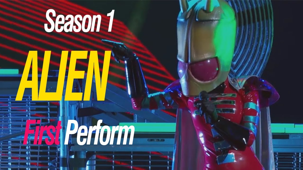 The Masked Singer - Season 1 - Alien First Perform - YouTube