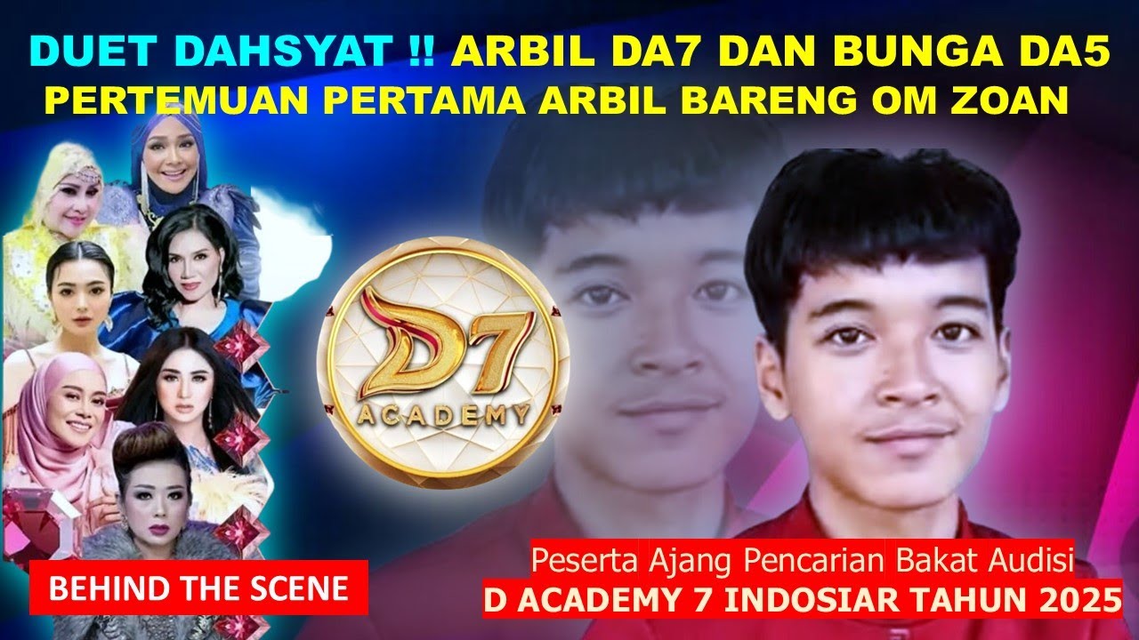 ARBIL FAHRIZAN | DUET DAHSYAT !! ARBIL DA7 DAN BUNGA DA5 | PERTEMUAN ...