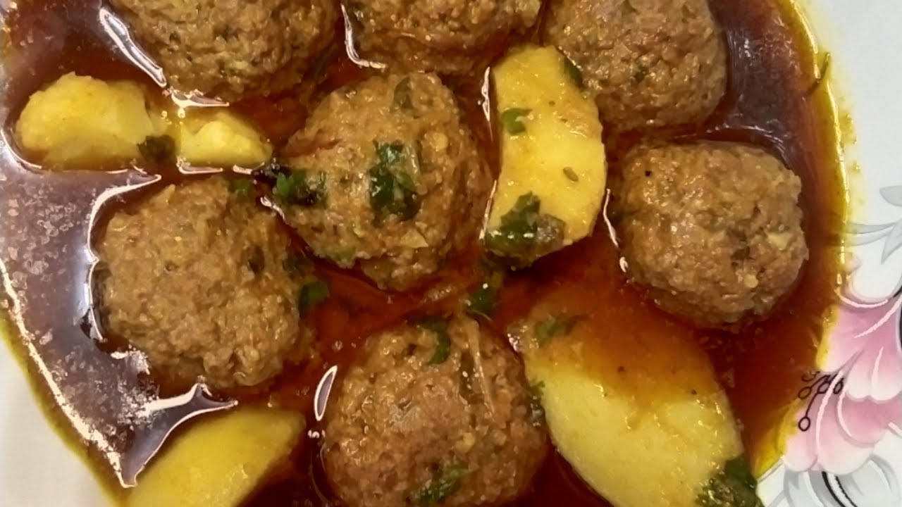 Degi Aloo kofta curry Original Recipe| Perfect Aloo koftey ka salan ...