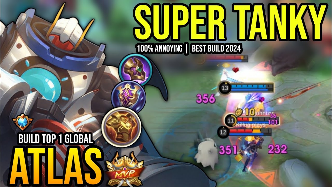ATLAS BEST BUILD 2024 | BUILD TOP GLOBAL ATLAS GAMEPLAY | MOBILE ...