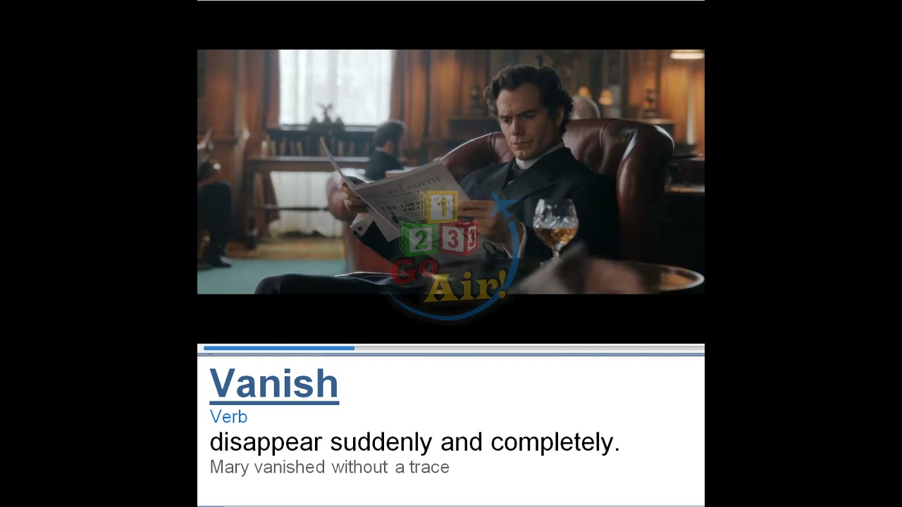 Vanish - Meaning, Pronunciation, Illustration | Vocabulary | ️ 𝟏𝟐𝟑 𝐆𝐨 ...