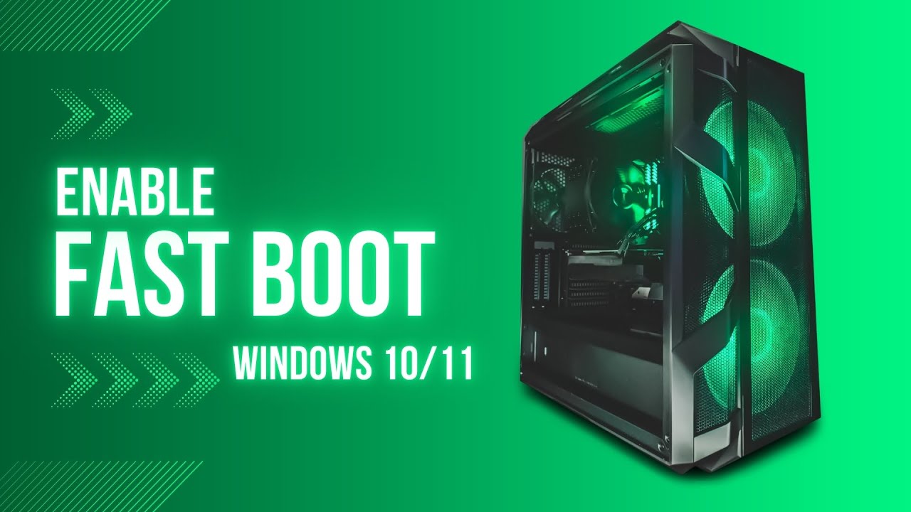 How To Enable Fast Startup In Windows - YouTube