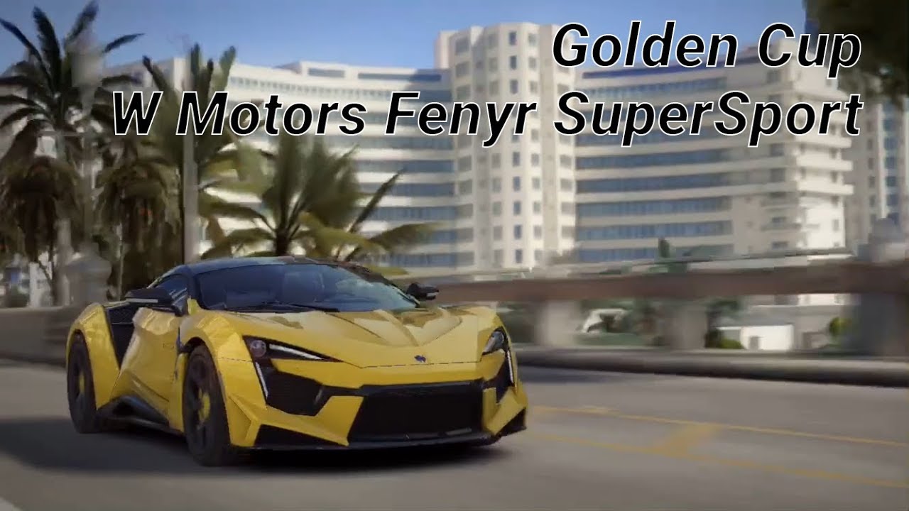 CSR Racing 2 | Golden Cup | W Motors Fenyr SuperSport - YouTube
