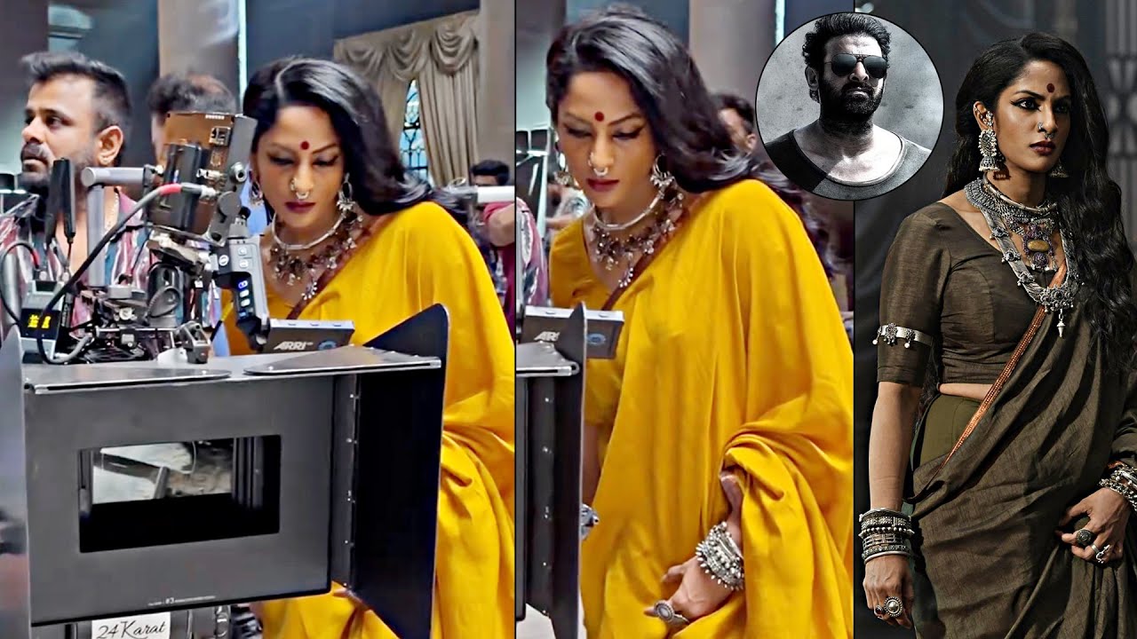 Salaar Sriya Reddy As "Radha Rama Mannar" Making Visuals | Salaar ...