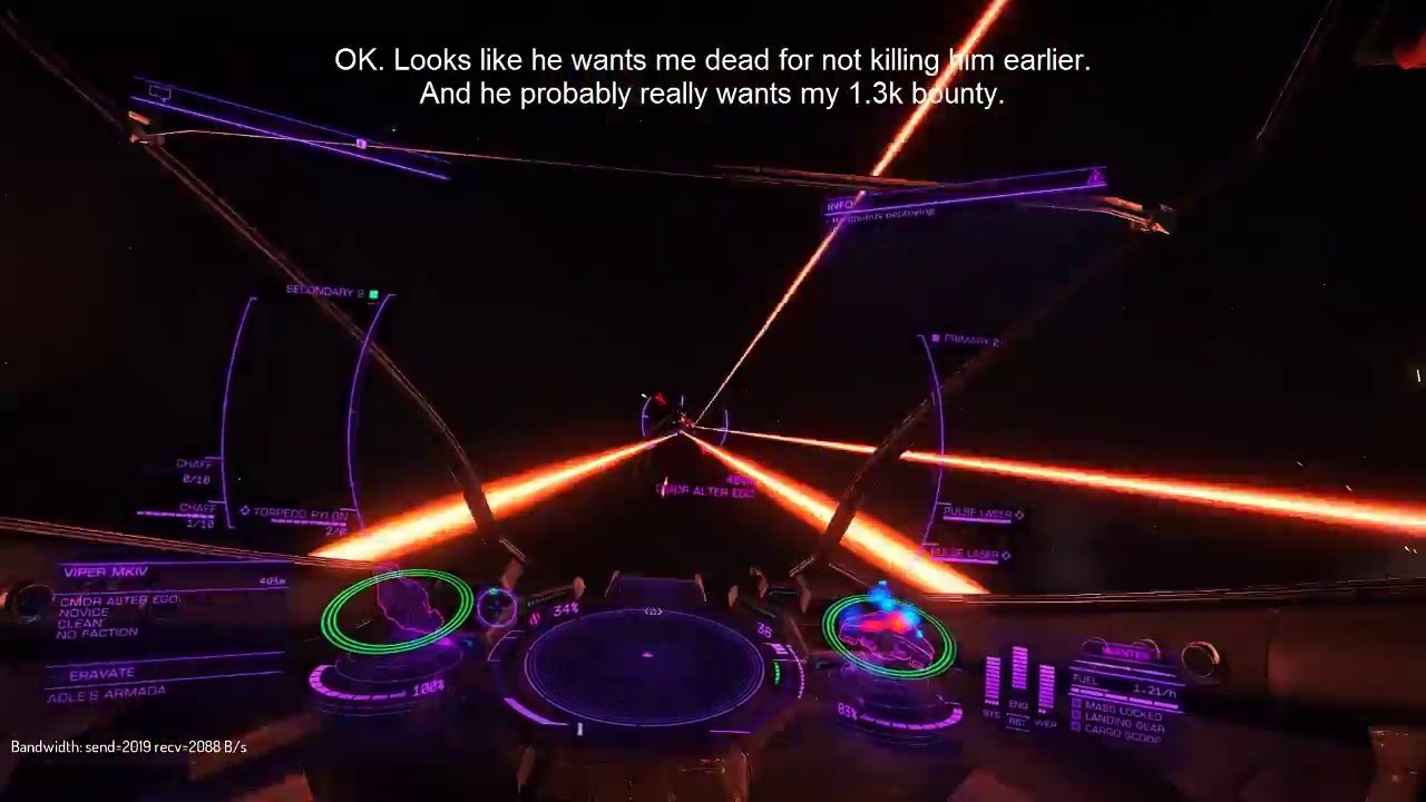 Viper MK4 Vs Novice Viper MK4 - PvP- Elite Dangerous - YouTube