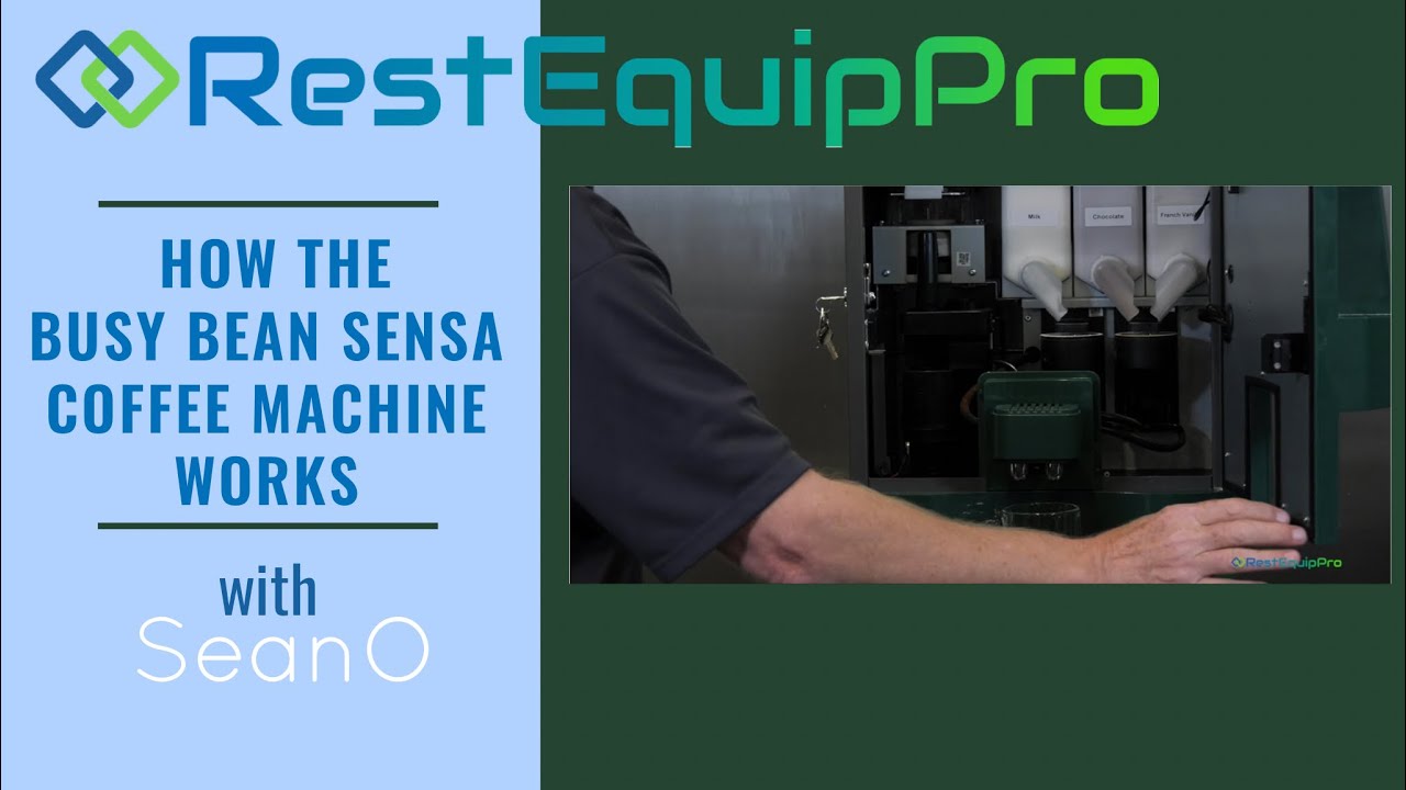 Best Automatic Coffee Machine : How The Busy Bean Sensa Coffee Machine ...