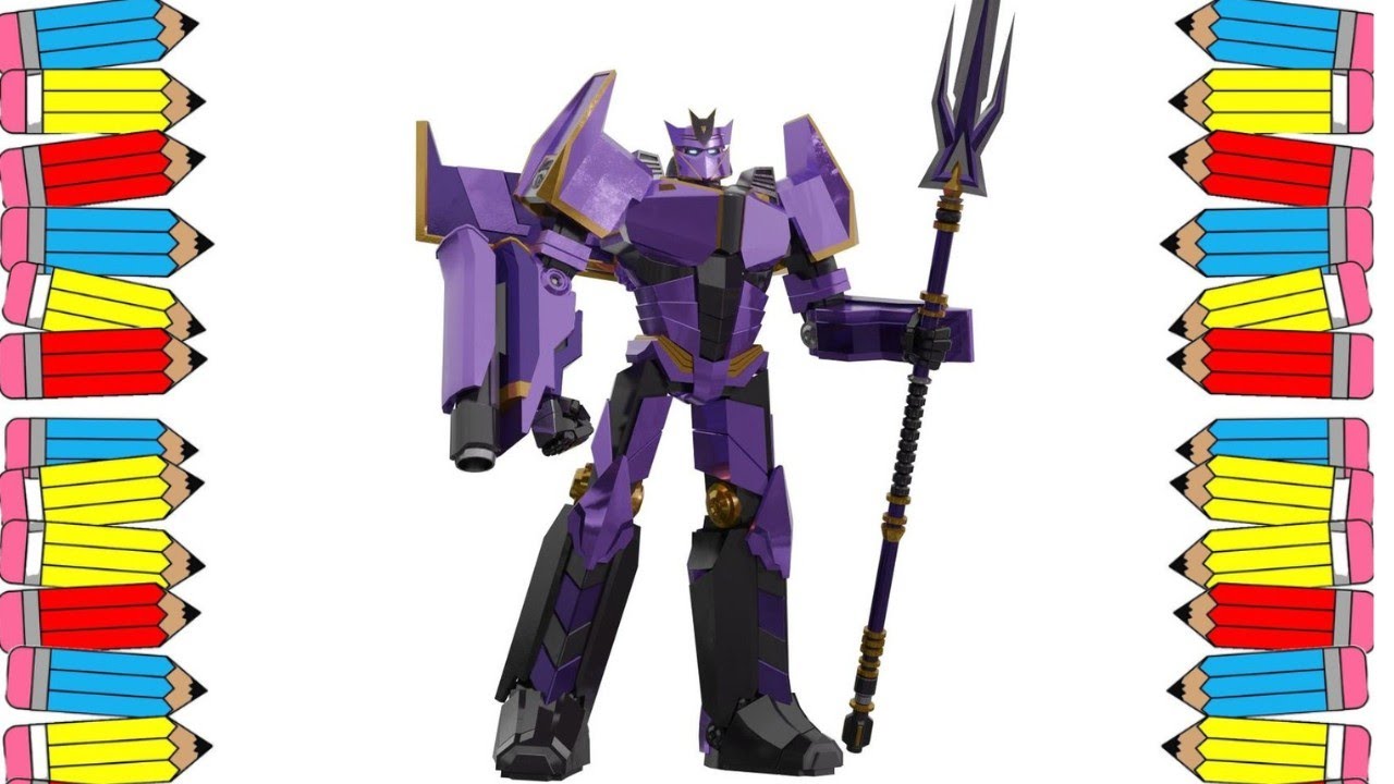 How to draw Megatronus PRIME |TRANSFORMERS | Sketch Tutorial | Step By ...
