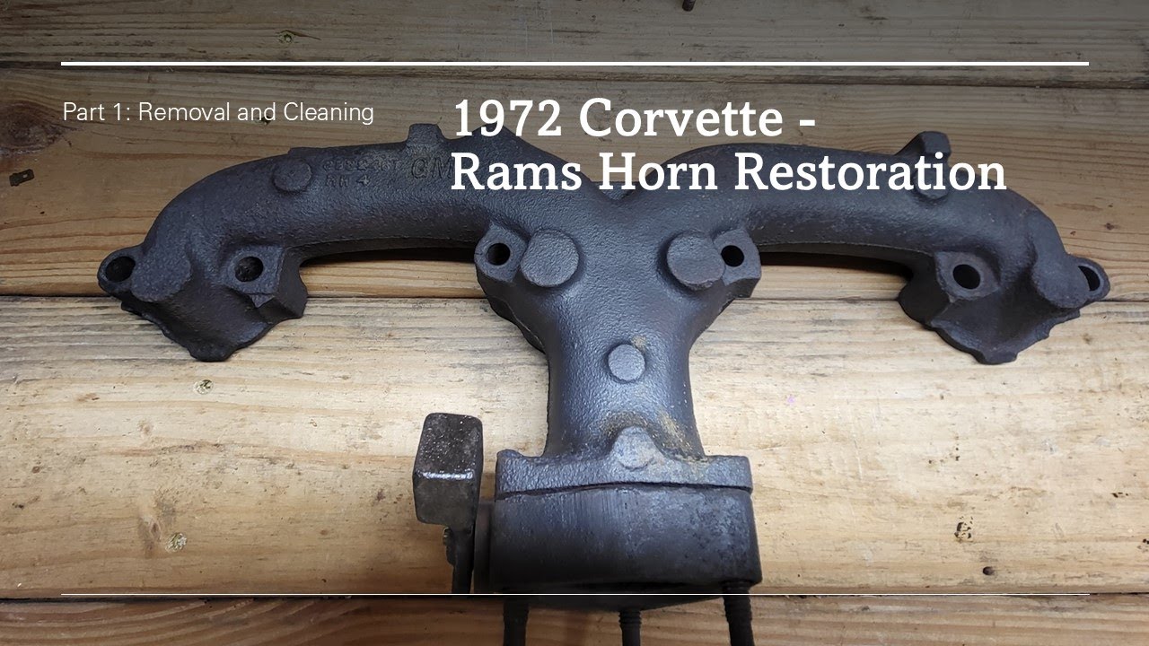 1972 Corvette - Rams Horn Exhaust Manifold Restoration - Part 1 ...