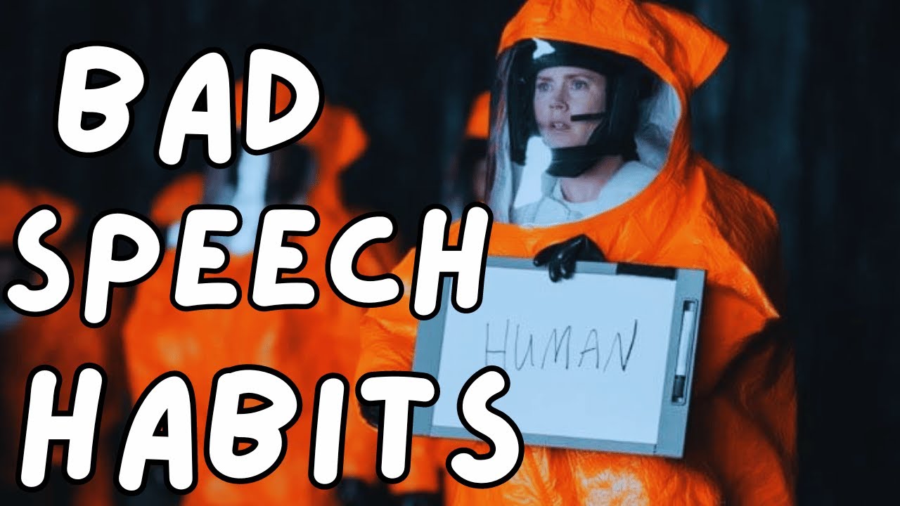 Bad Speech Habits to Avoid To Sound Confident and Professional - YouTube