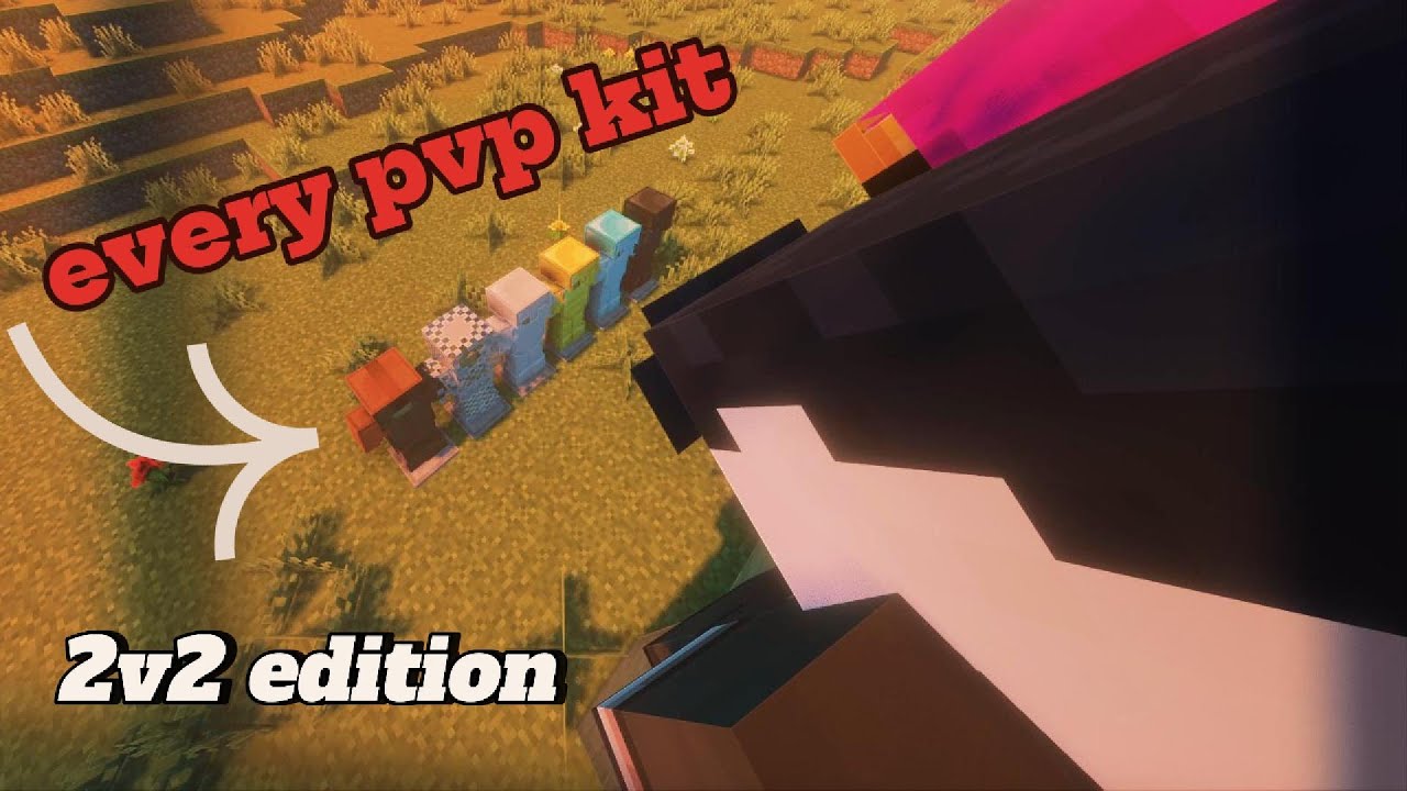 Playing every Minecraft pvp kit 2v2 edition - YouTube
