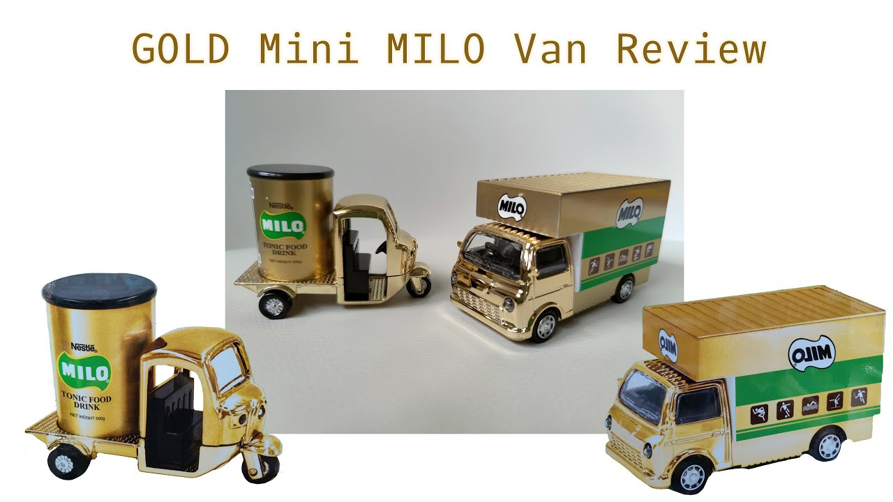 Milo Van Singapore Unboxing - YouTube