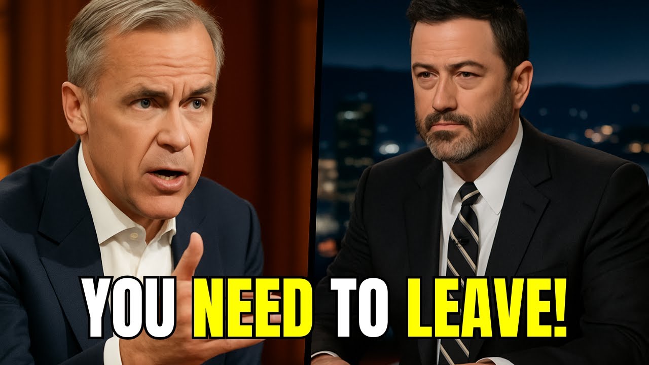 PM Mark Carney Kicked Off Jimmy Kimmel's Show After Heated Clash - YouTube