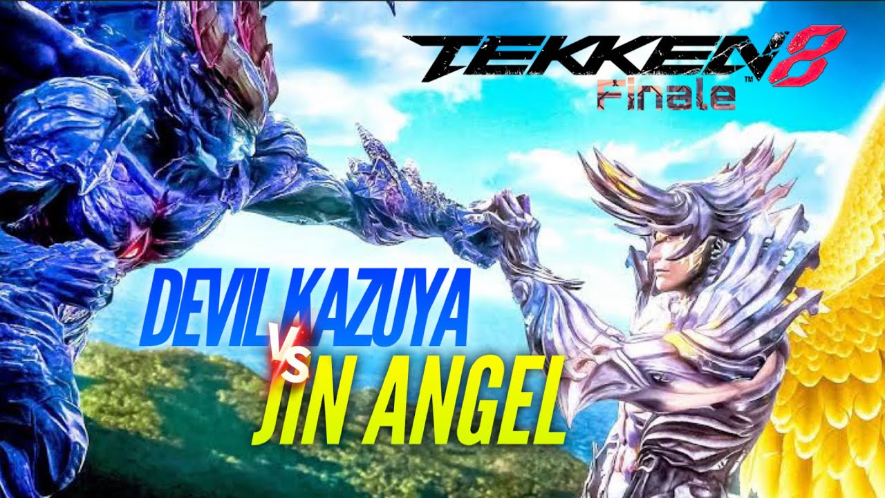 JIN KI NEW ANGEL FORM 😱 | JIN ANGEL VS DEVIL KAZUYA | TEKKEN 8 STORY ...