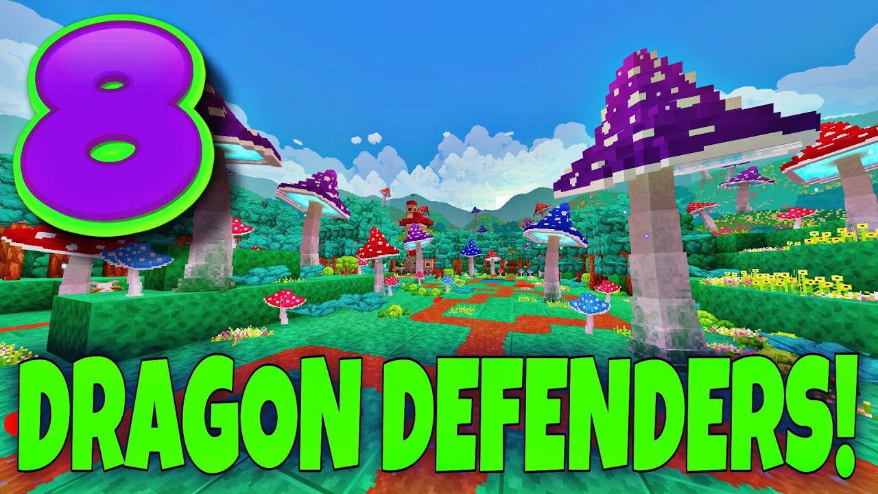 Minecraft: MAGICAL FOREST & FARM (Dragon Defenders) - Marketplace Mini ...