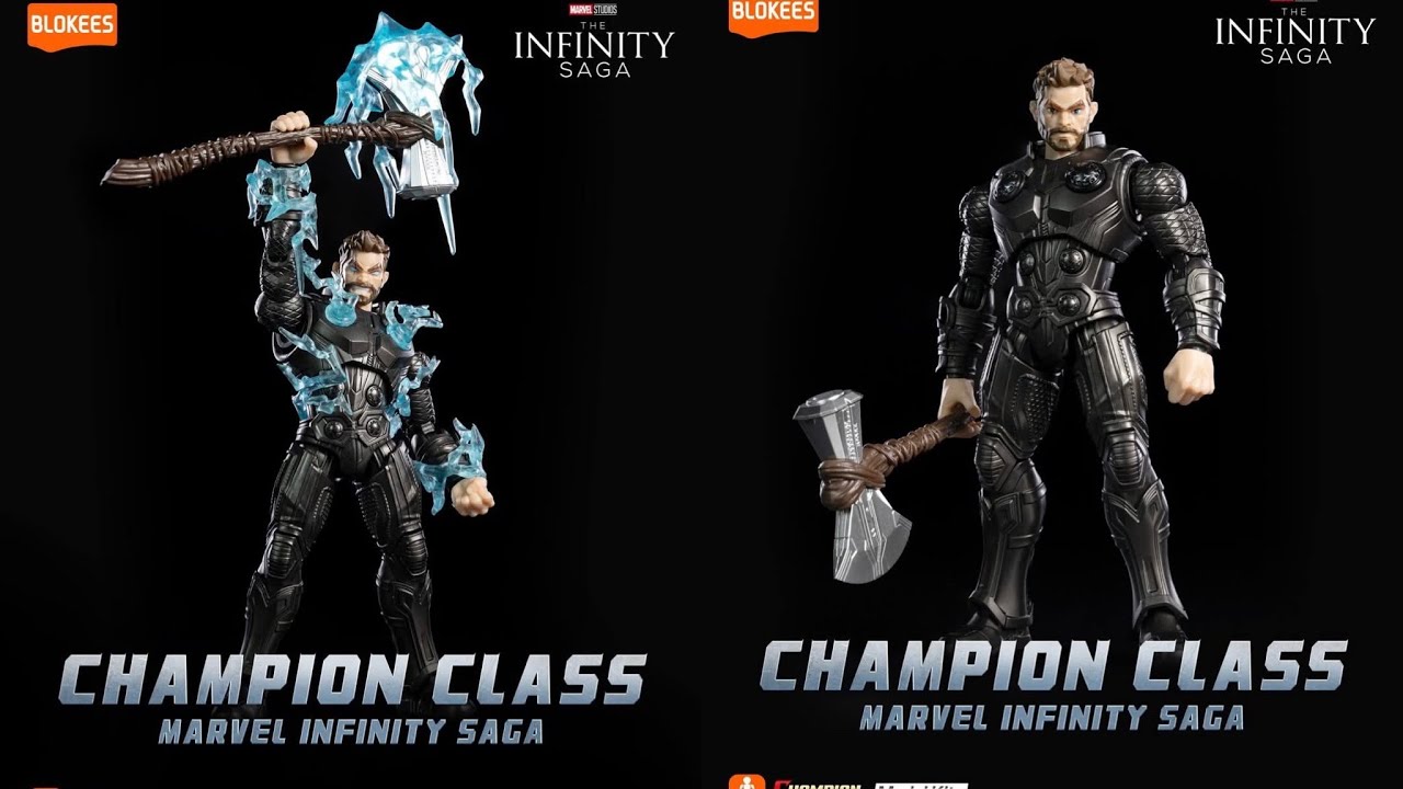 New Avengers Thor model kit action figure revealed by Blokees - YouTube
