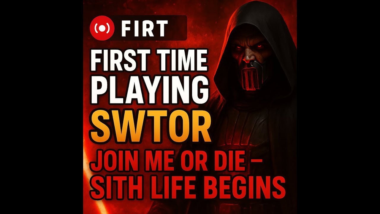 🔴 First Time Playing SWTOR | Sith life begins | Come chill and chat ...