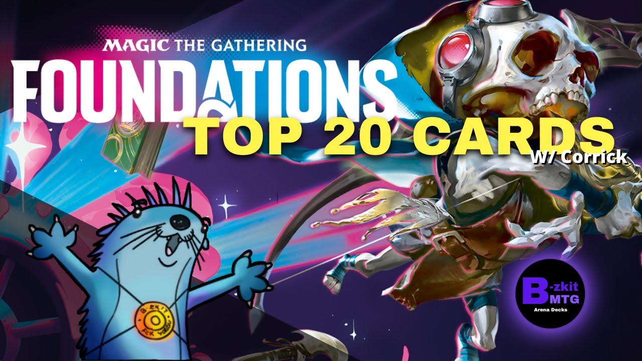 TOP20 CARDS FOUNDATIONS w/Corrick (ITA) MTGA by Bizkit - YouTube