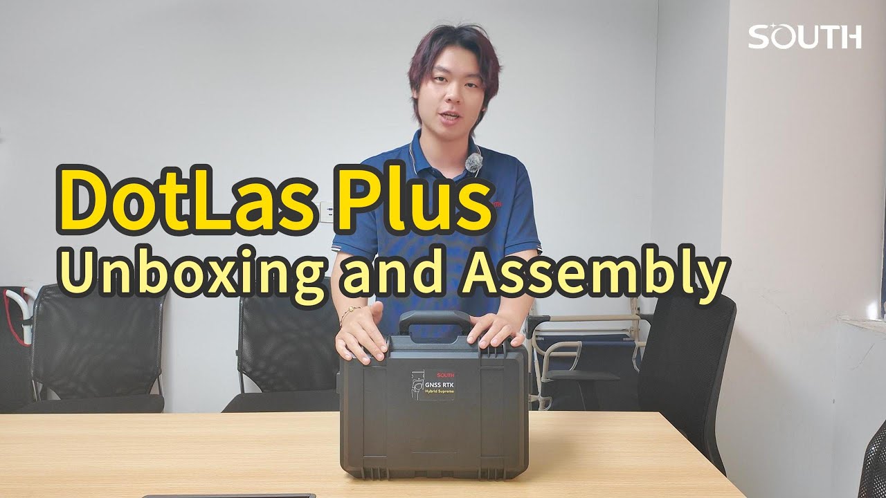 GNSS RTK Hybrid Supreme DotLas Plus unboxing guide - YouTube