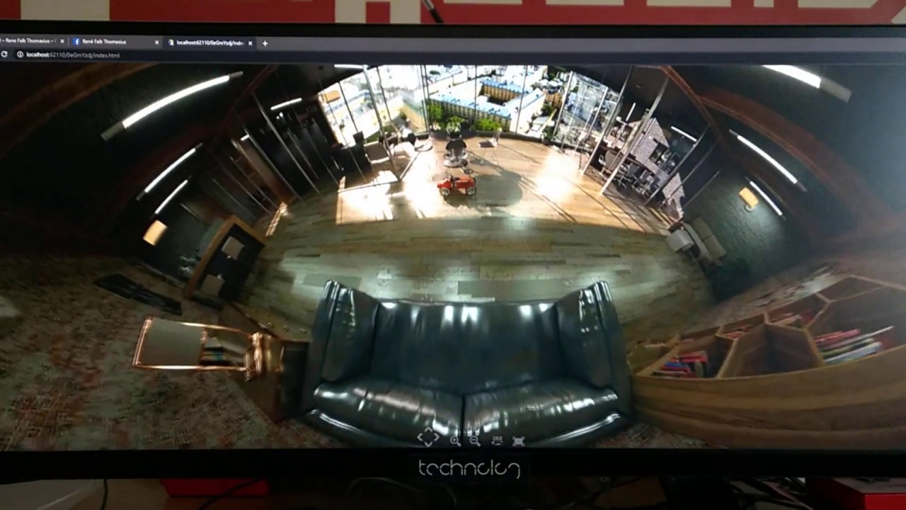 LightWave 2019.1.5 + Octane Panorama Camera + Pano2VR - YouTube