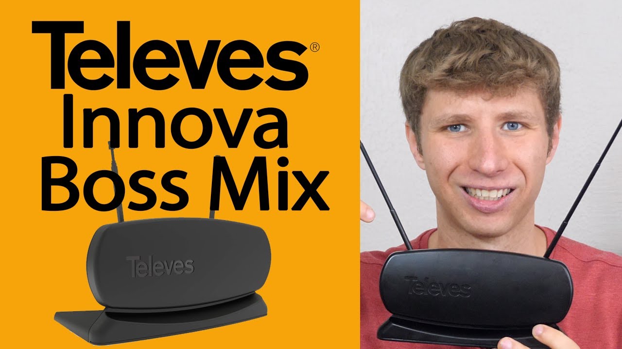 Televes Innova Boss Mix Amplified Indoor TV Antenna Review - YouTube