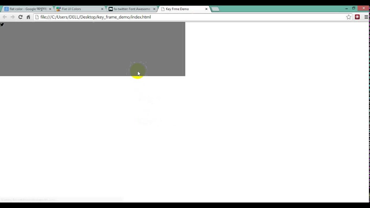 Css3 Keyframes Bangla Tutorial Youtube