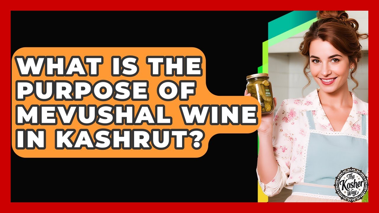 What Is The Purpose Of Mevushal Wine In Kashrut? - The Kosher Way - YouTube