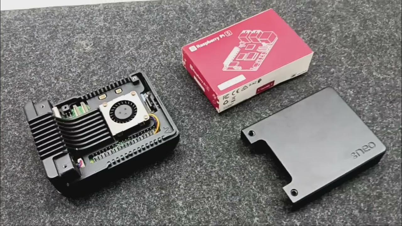 Argon Neo 5 Enclosure with PCIe to NVMe SSD Base for Raspberry Pi 5 ...