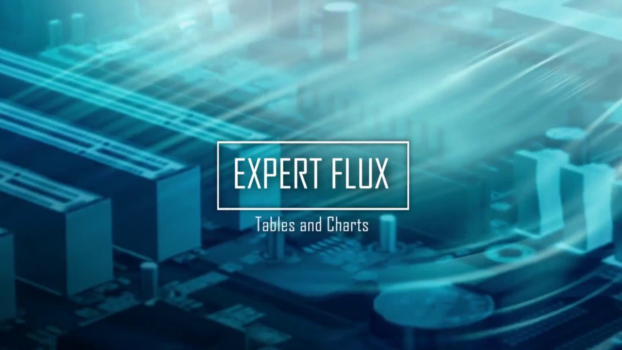 Expert Flux: Tables and Charts - YouTube
