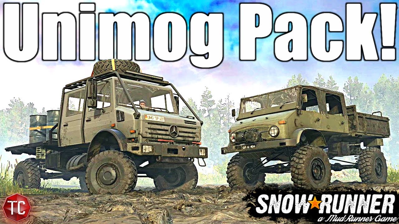 SnowRunner: THIS Unimog Pack IS DLC LEVEL QUALITY! - YouTube