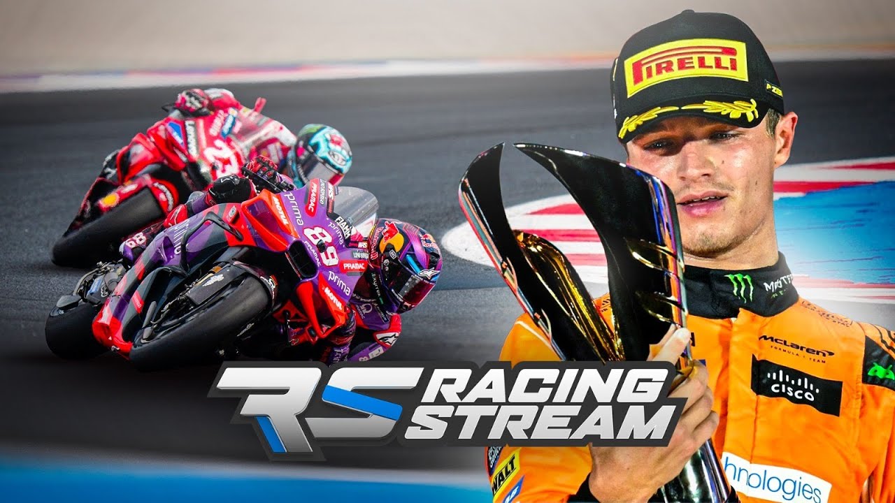 RACING STREAM : Lando peut-il encore y croire ? MotoGP Jorge Martin s ...