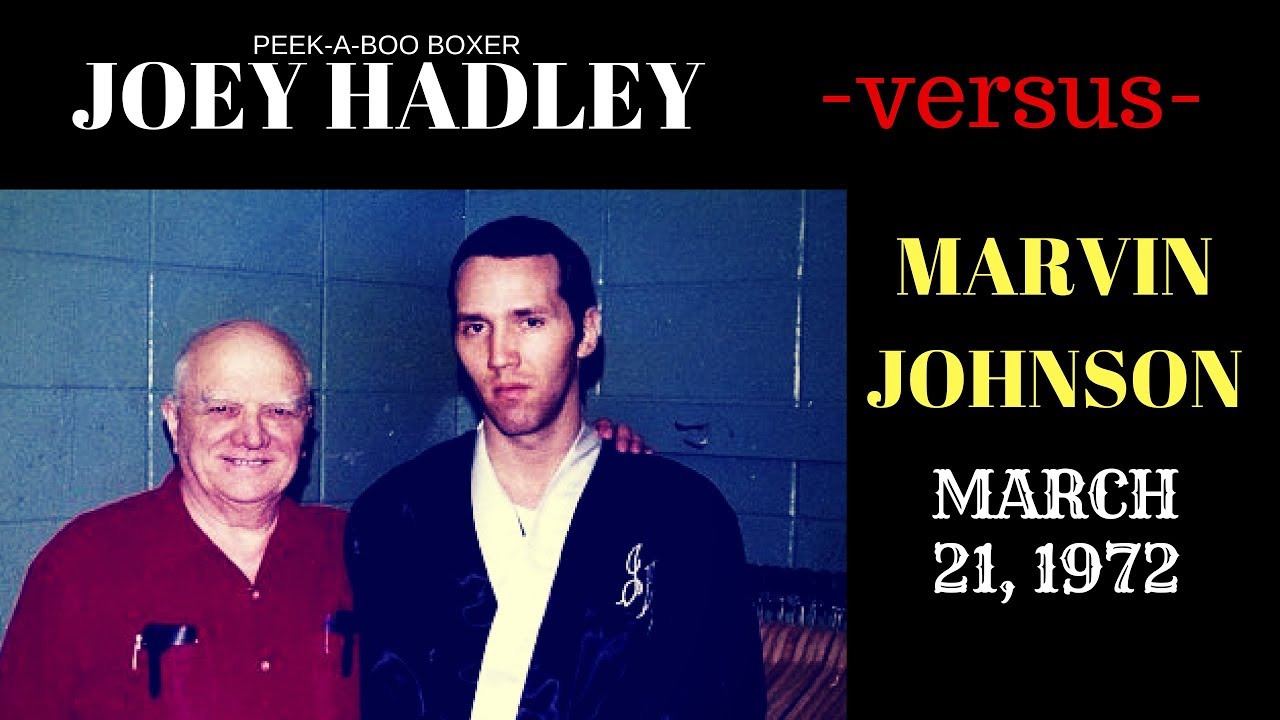 CUS D'AMATO FIGHTER JOEY HADLEY VS MARVIN JOHNSON 1972 - YouTube