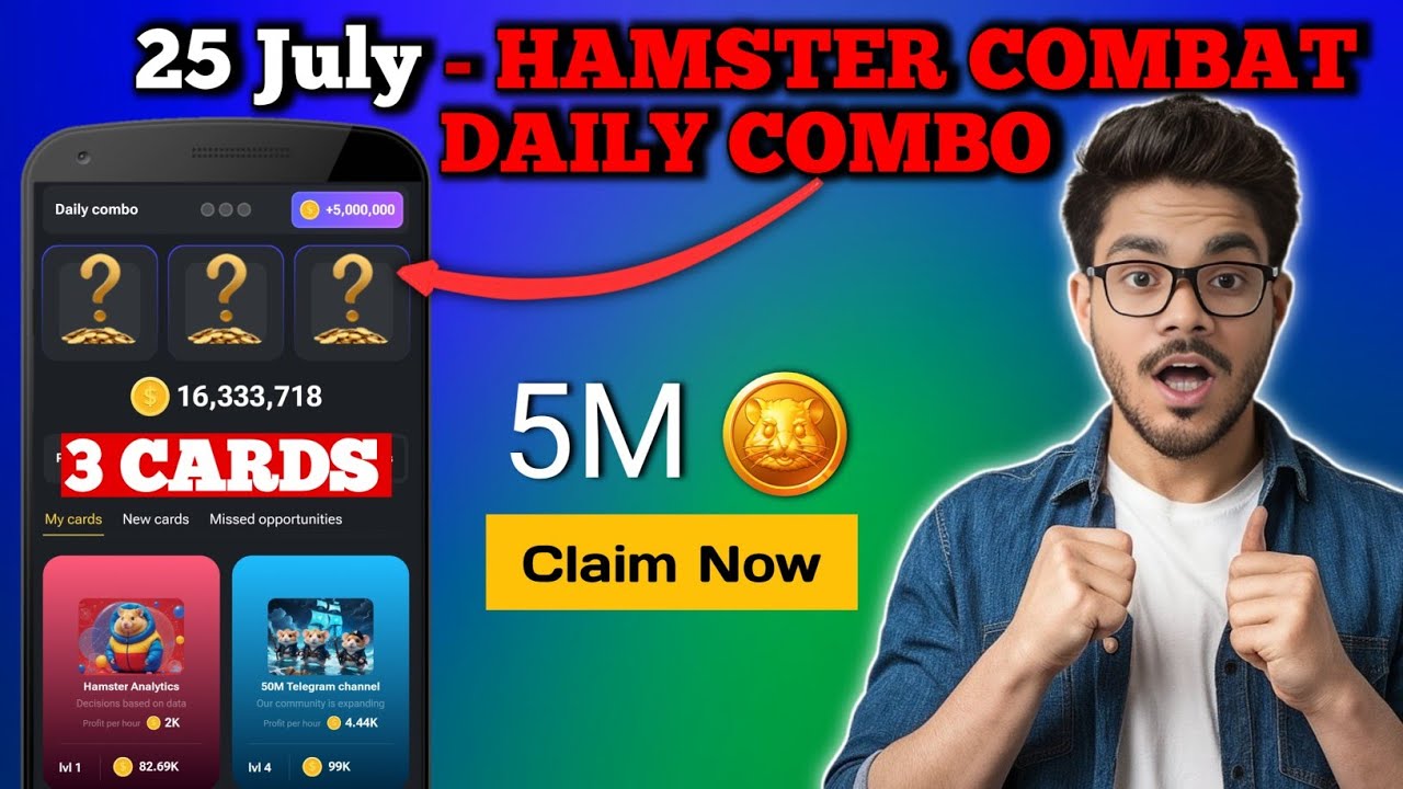 26 July. Hamster combat Daily Combo | Hamster combat daily combo ...