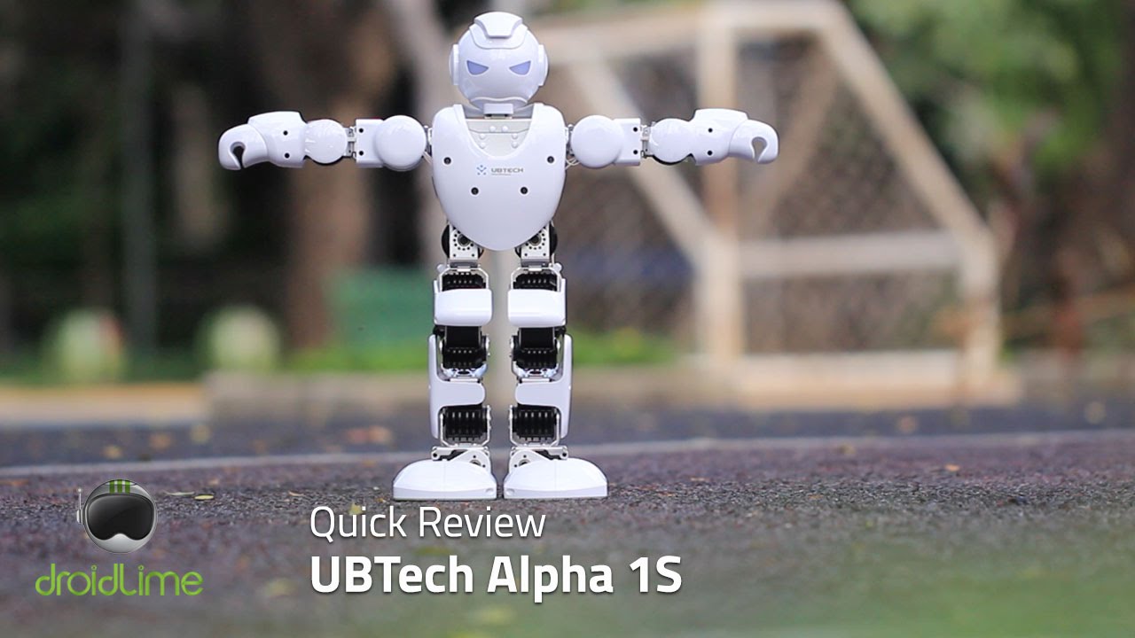 UBTech Alpha 1S - Robot Pintar yang Jago Ngedance - YouTube