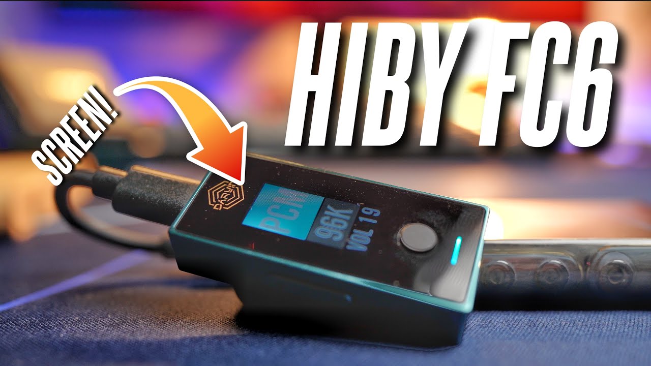 The Coolest Portable DAC AMP with a SCREEN! HIBY FC6 Review! - YouTube