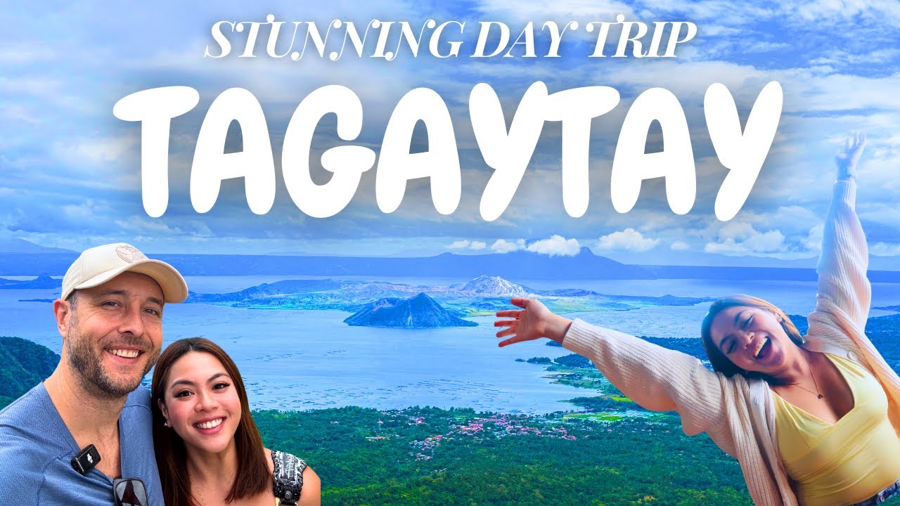 Relaxing Road Trip to Tagaytay 🚗 | Filipino Food Trip + Best Views of ...